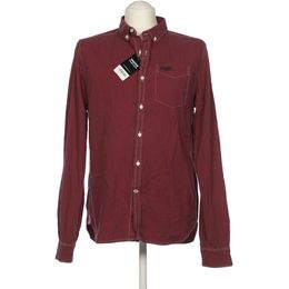 Superdry Hemd Herren Größe L Second Hand rot
