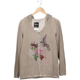 Linea Tesini by heine Kapuzenpullover Damen Größe L Second Hand beige