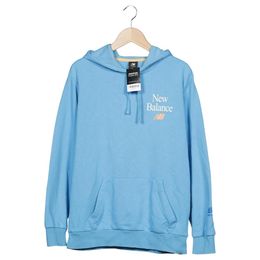 New Balance Kapuzenpullover Herren Größe L Second Hand hellblau