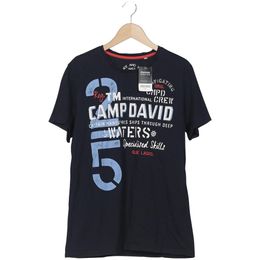 CAMP DAVID T-Shirt Herren Gr&ouml;&szlig;e XL Second Hand marine