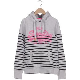 Superdry Kapuzenpullover Damen Größe M Second Hand grau