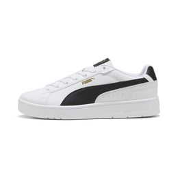 Puma Sneaker 'Court' Herren Gr&ouml;&szlig;e 39 gold / schwarz / wei&szlig;