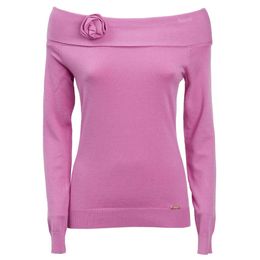 Influencer Pullover Damen Gr&ouml;&szlig;e L pink