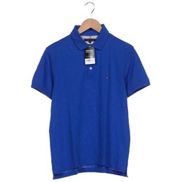 Tommy Hilfiger Poloshirt Herren Gr&ouml;&szlig;e L Second Hand blau