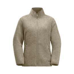 Jack Wolfskin Funktionsfleecejacke 'High Curl' Damen Größe XXL pastellgelb