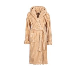 Loungeable Long Bathrobe female Beige size M