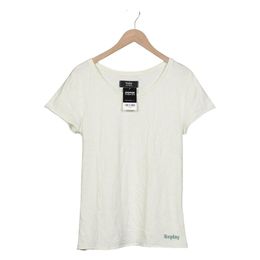 Replay T-Shirt Damen Gr&ouml;&szlig;e L Second Hand gelb