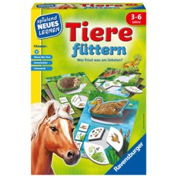 Ravensburger Verlag GmbH Spiel - Ravensburger 25034 - Tiere füttern - Spielen und Lernen, Lernspiel | Gr.: onesize