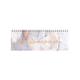 Korsch Kalender - Tischquerkalender Marble 2026 | Gr.: onesize