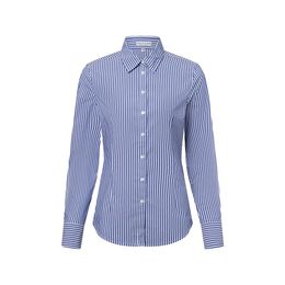 Marie Lund Bluse Damen Gr&ouml;&szlig;e M/L blau / wei&szlig;