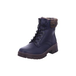 Jana Shoes Schn&uuml;rboots Mit Tex-Membran in blau | Gr.: 37