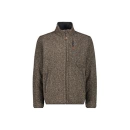 CMP Fleecejacke MAN JACKET in Braun | Gr.: 54