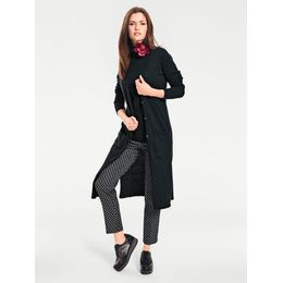 Heine Long-Strickjacke in schwarz | Gr.: 46
