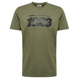Hummel T-Shirt Hmlpulse Lebensstil Herren in DEEP LICHEN GREEN | Gr.: XXL