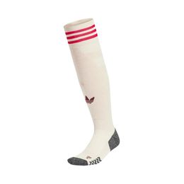 adidas Performance Sportsocken 'FC Bayern 24/25' Herren Größe 35/36 beige / rot / bordeaux / weinrot