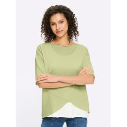 Heine 2-in-1-Shirt in pistazie | Gr.: 38