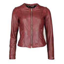 Maze Lederjacke Smaragd in wine | Gr.: XL
