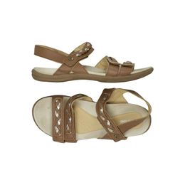 LANDS' END Lands&lsquo; End Sandalen Damen Gr&ouml;&szlig;e 37 Second Hand braun