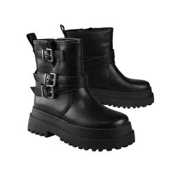 Buffalo Stiefeletten in Schwarz | Gr.: 42