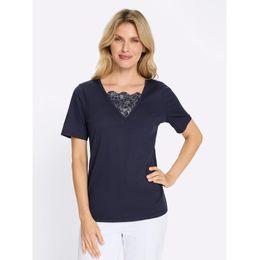 Sieh an! 2-in-1-Shirt in marine | Gr.: 52