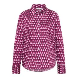 Eterna Bluse REGULAR FIT in aubergine | Gr.: 36