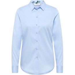 Eterna Bluse REGULAR FIT in hellblau | Gr.: 40