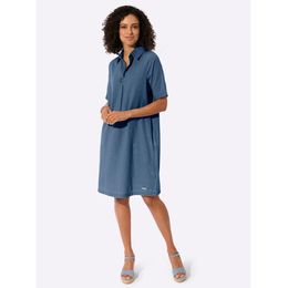 WITT WEIDEN Jeanskleid in blue-stone-washed | Gr.: 40