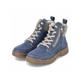 Rieker Schn&uuml;rstiefel in blau | Gr.: 37
