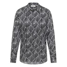 Eterna Bluse REGULAR FIT in schwarz | Gr.: 36