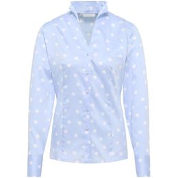 Eterna Bluse REGULAR FIT in hellblau | Gr.: 44