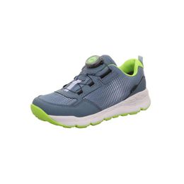 Superfit Sneaker FREE RIDE in Blau/Hellgrün | Gr.: 33