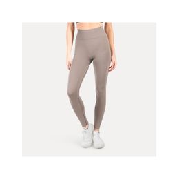 Smilodox Leggings Alira Scrunch in Taupe | Gr.: XS