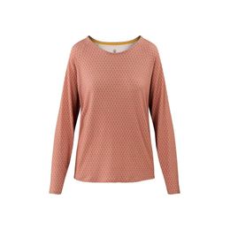 PIP Studio Tina Long Sleeve Top Thousand Leaves in Altrosa | Gr.: XXL