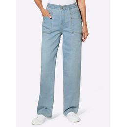 Sieh an! Jeans in blue-bleached | Gr.: 52
