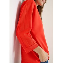 Cecil 'Batwing Shirt mit Tape' Orange | Gr.: XS