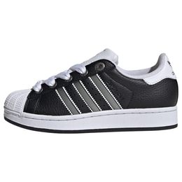 adidas originals Sneaker 'Superstar II' Jungen Gr&ouml;&szlig;e 38.5/39 grau / schwarz / wei&szlig;