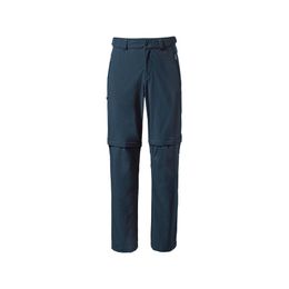 Vaude Wanderhose FARLEY STRETCH T-ZIP III in Blau | Gr.: 48