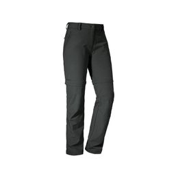 Schöffel Schöffel Hose Pants Ascona Zip Off in Grau | Gr.: 42