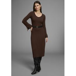 Bruno Banani Strickkleid in braun | Gr.: 42