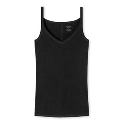 Schiesser Spaghettitop Personal Fit in Schwarz | Gr.: XXL