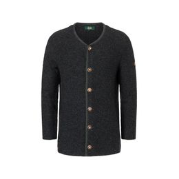 Wiesnk&ouml;nig Wiesnk&ouml;nig Strickjacke Roland K20 in Anthrazit | Gr.: L