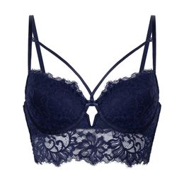 Hunkem&ouml;ller Hunkem&ouml;ller BH 'Isabella' Damen Gr&ouml;&szlig;e 80 dunkelblau