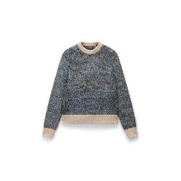 Napapijri Pullover 'Ansei' Damen Gr&ouml;&szlig;e M beige / ecru / hellblau / schoko