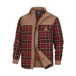 INDICODE Jeans Between-Season Jacket 'Holz' male Brown size XXXL