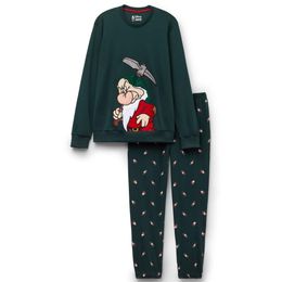 Iuman Intimissimi Uomo Long Pajamas ' Disney Brontolo' male Green size XXL