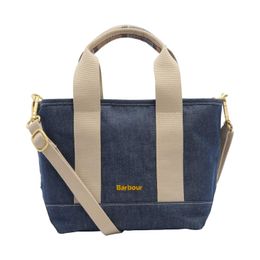 Barbour Tasche Mini Mya Denim Tote Bag Indigo