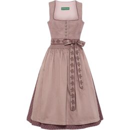 Country Line Midi-Dirndl Altrosa (Größe: 48)