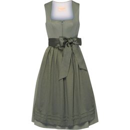 Krüger Krüger Collection Midi Dirndl Dunkelmint (Größe: 46)