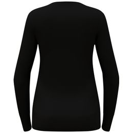 Odlo Damen Langarmshirt Natural Merino 260 Black (Gr&ouml;&szlig;e: L)