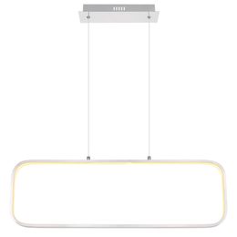 Globo LIGHTING Hängeleuchte "SILLA", nickel matt, H: 120cm, 1 Stk., Leuchten, Hängelampe Esszimmer-Leuchte Esstischleuchte Wohnzimmer